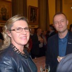 OOK OP DE RECEPTIE IN HET STADHUIS, DIE VAN HET GEMEENTEBESTUUR ...
