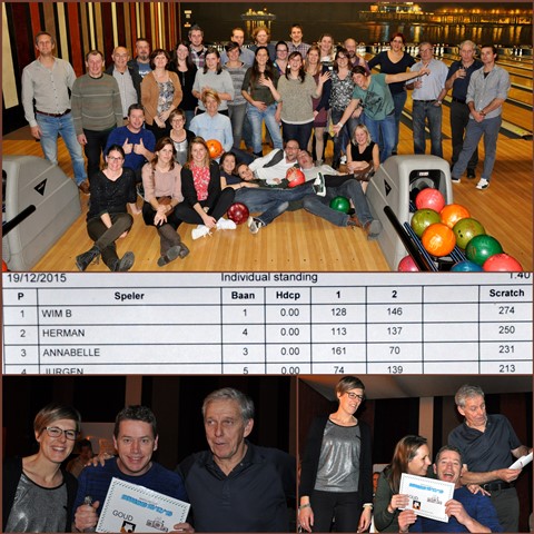 WIM BROES WINT ANDERMAAL HET DECEMBERBOWLINGTORNOOI. OUD-L.O.-LERAAR ...