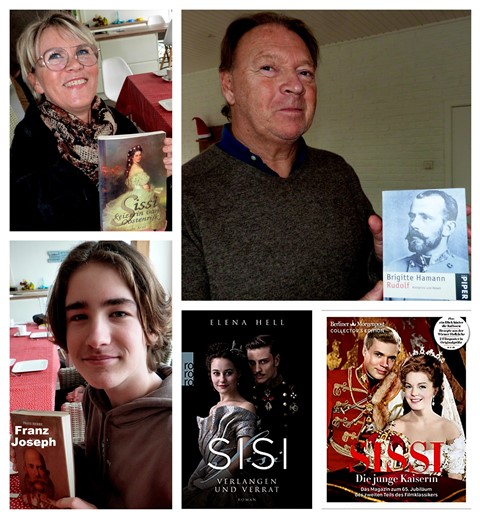Over Sisi/Sissi, Franz-Joseph, Rudolf, hun zoon, over Stephanie, zijn ...