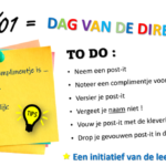 31 januari: DAG VAN HET SCHOOLHOOFD, ietwat verouderd woord, maar ...