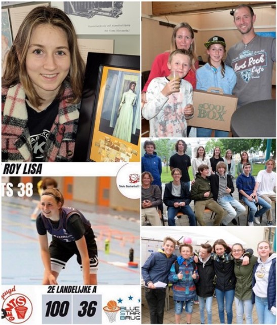 LISA LE ROY, lle 5SW, basketbalspeelster, dochter van lerares Engels ...
