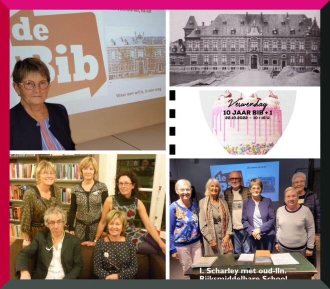 22/10 VERWENDAG BIB (n.a.v. 10 + 1 j. bibliotheek in de Onderwijsstraat ...
