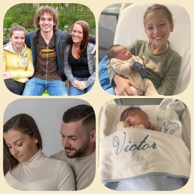 Victor is de naam van de op 10 nov. 2022 geboren zoon van oud-lle (2012 ...