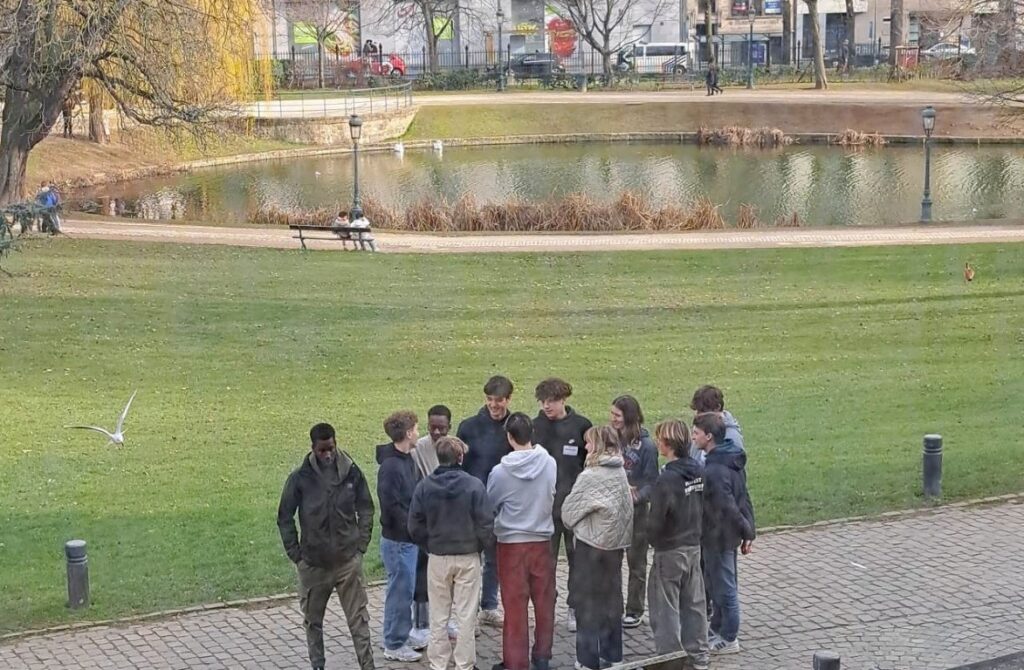 Maerlant-lln 6TSP/6BI maken in het Brusselse (Etterbeekse) Lycée Emile ...
