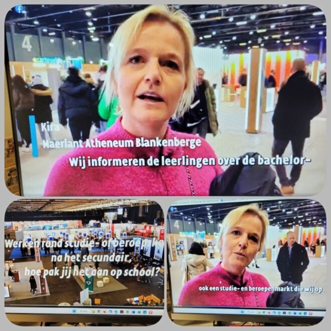 Kira Museeuw, lerares Ned./Duits legt in een filmpje van ONDERWIJS ...