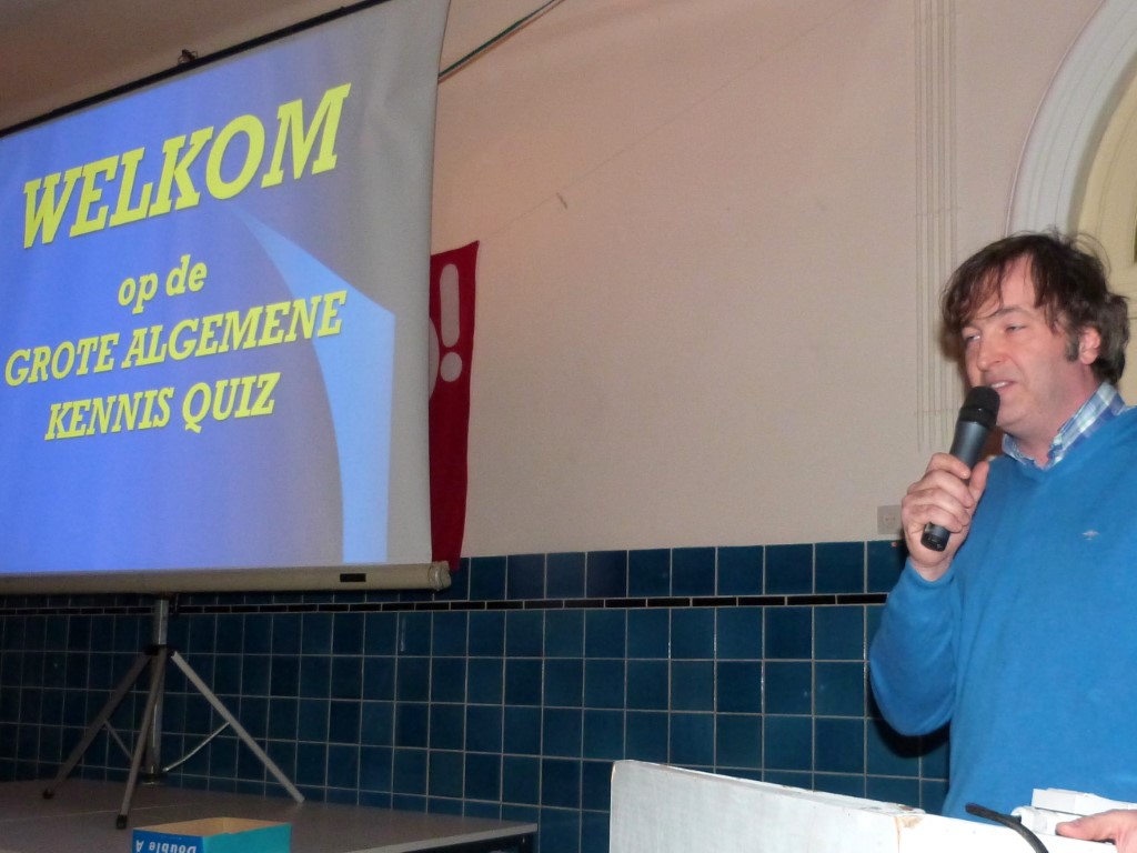 Vanavond in de feestzaal van het Maerlant-atheneum de QUIZ van de Bond ...