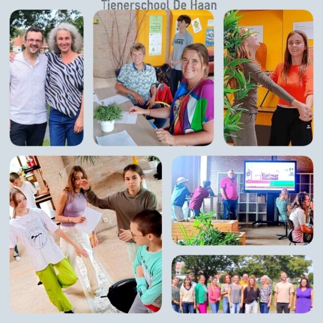 TIENERSCHOOL DE HAAN. 1 September. Inzetten op kennismaking, beweging ...