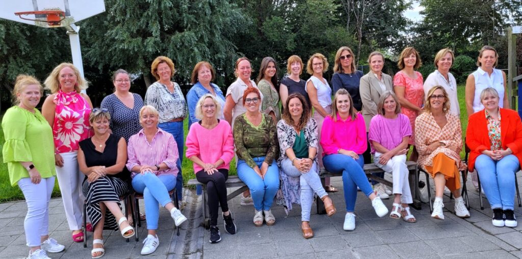 De vier DIRECTEURS, Lindly Van Reck, Birgit Laporte, Shirley Adam ...