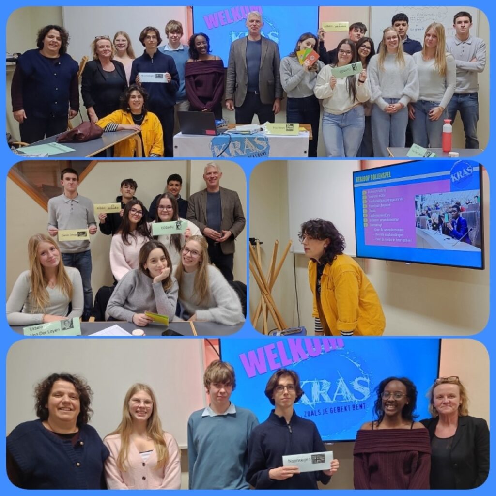 DISCUSSIE(DEBAT)NAMIDDAG IN HET KADER VAN KRAS met leerlingen Maerlant ...